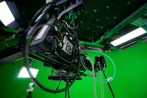 blackmagic ursa in green screen studio for virtual production and vfx ...