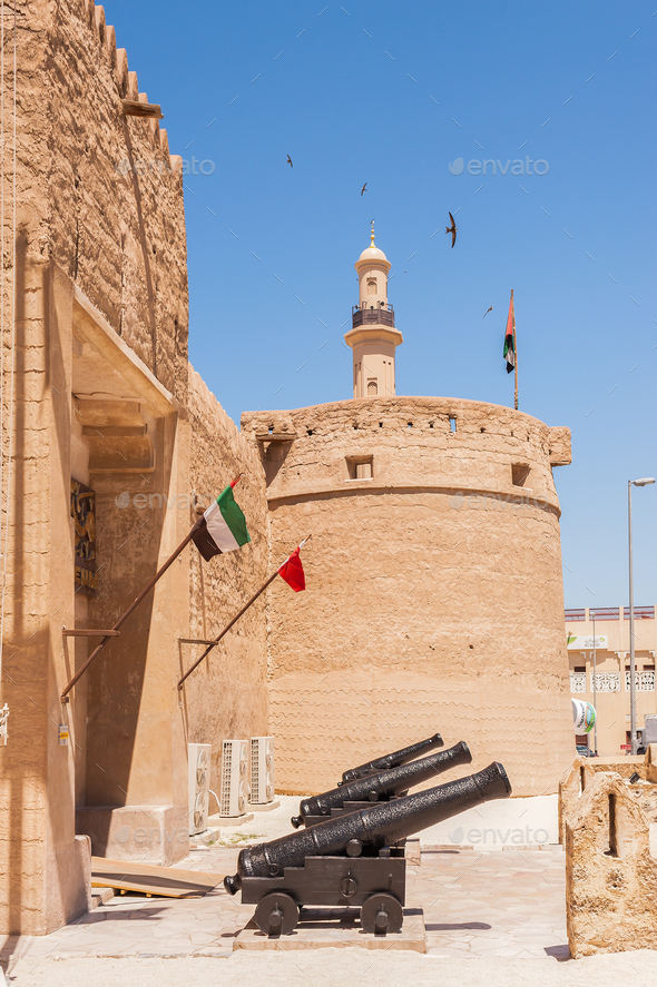 Ancient Arabic Fortress. Al Fahidi Fort. Stock Photo by scalatore1959