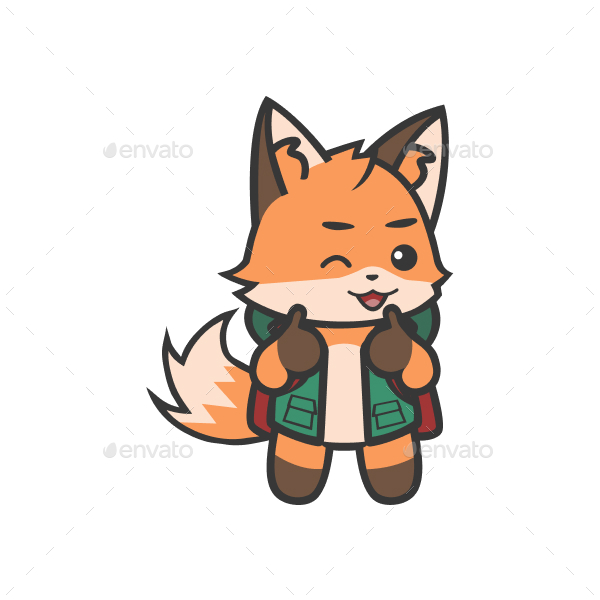 Fox The Adventurer Character Illustrations, Graphics | GraphicRiver