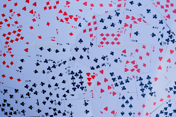 Top view collection of playing cards Stock Photo by thichaa | PhotoDune