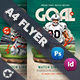 Football Player Flyer Templates, Print Templates | GraphicRiver