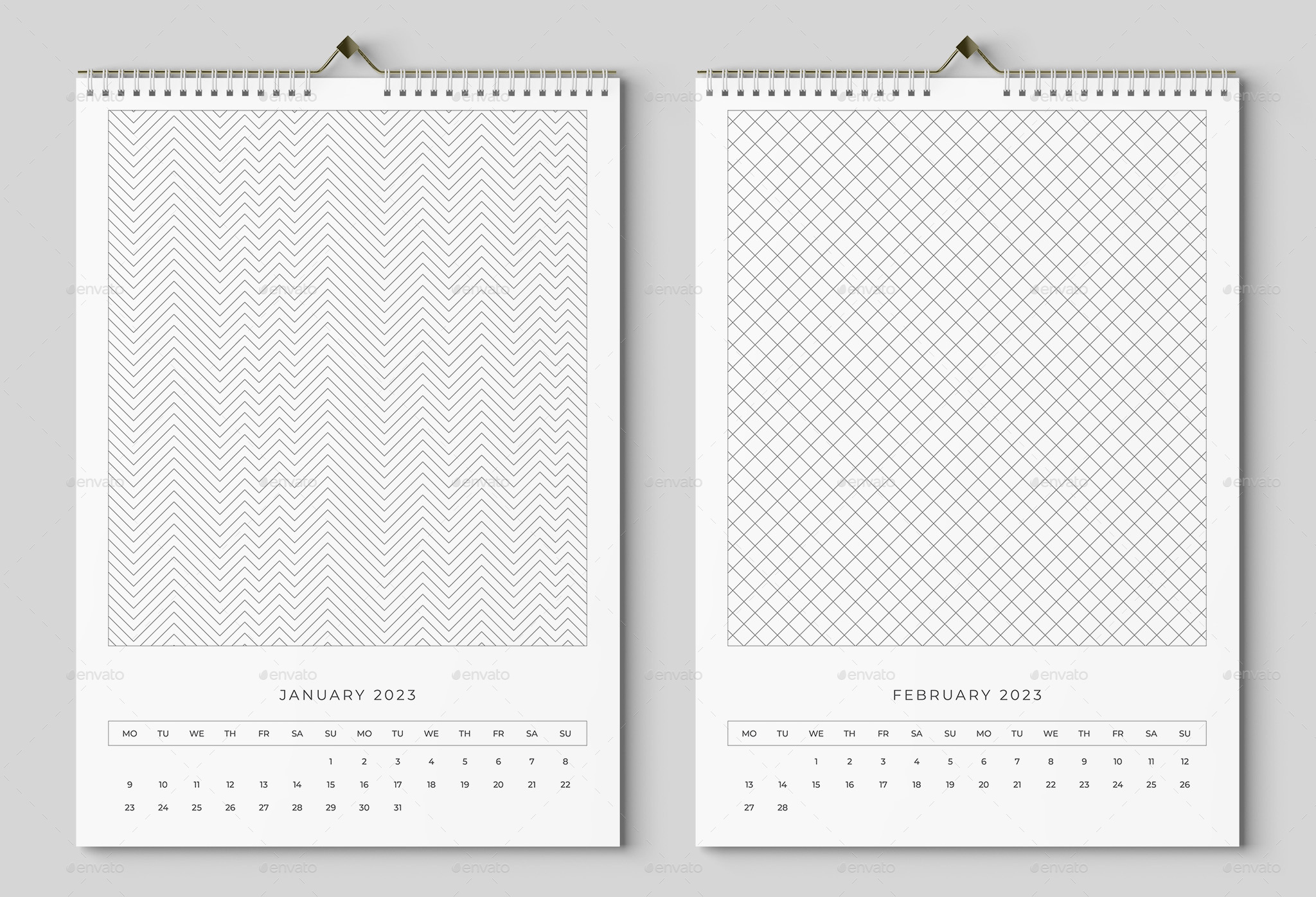 Wall Calendar 2023, Print Templates | GraphicRiver
