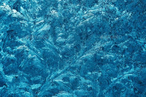 Christmas background with frozen pattern Stock Photo by ivankmit ...