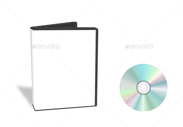 Open DVD box with cd isolated Stock Photo by ozaiachin | PhotoDune