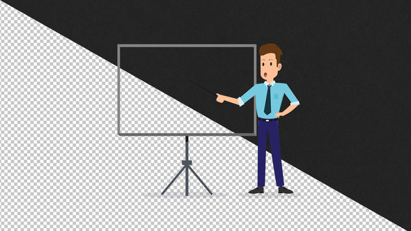 Teaching animation Alpha 4K, Motion Graphics | VideoHive