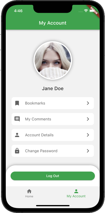 Blog App Ui Template For Flutter By Zeymur Codecanyon