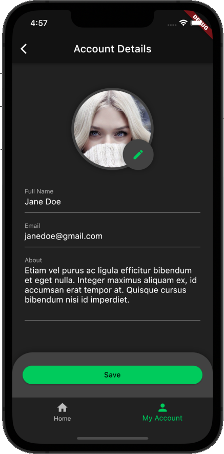 Blog App Ui Template For Flutter By Zeymur Codecanyon