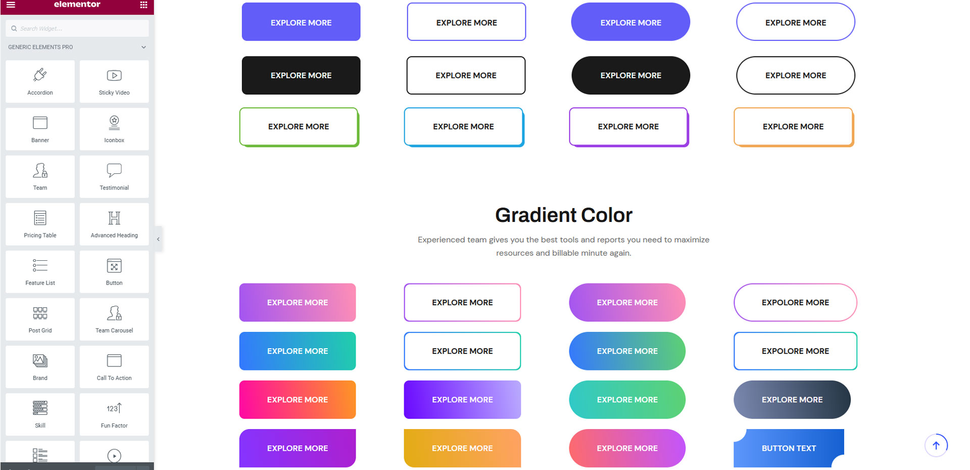 Generic Elements Pro for Elementor WordPress Plugin by BDevs | CodeCanyon