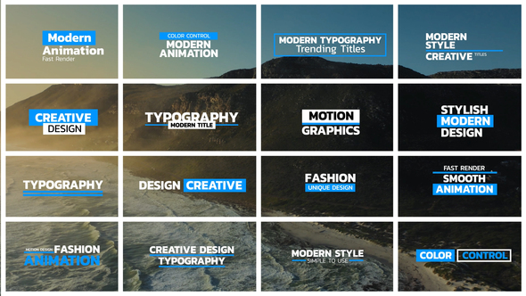 Simple Titles | After Effects, After Effects Project Files | VideoHive