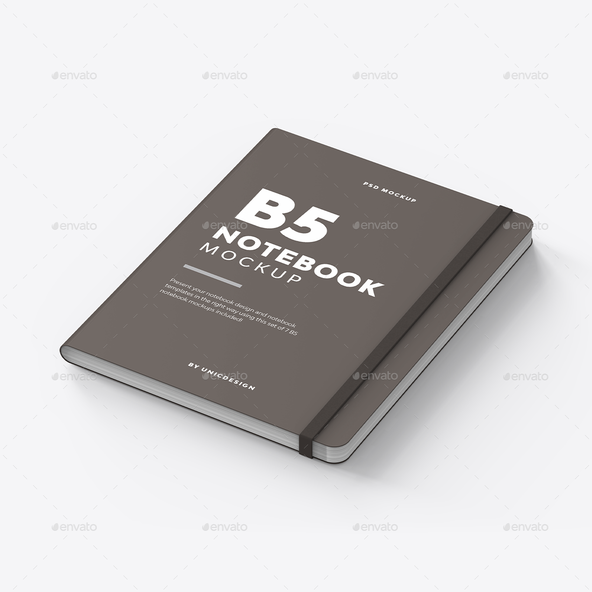 B5 Notebook Mockup, Graphics | GraphicRiver