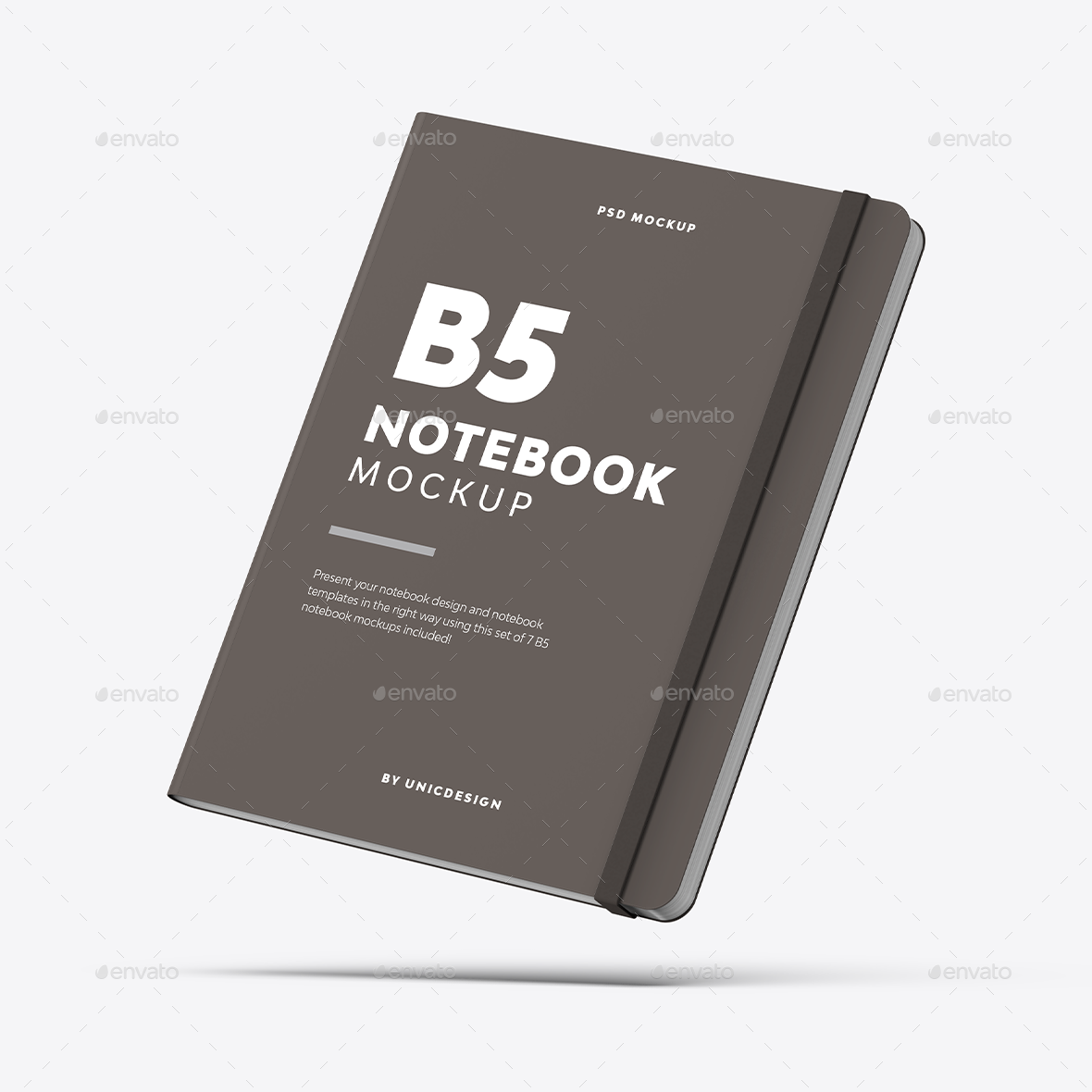 B5 Notebook Mockup, Graphics | GraphicRiver