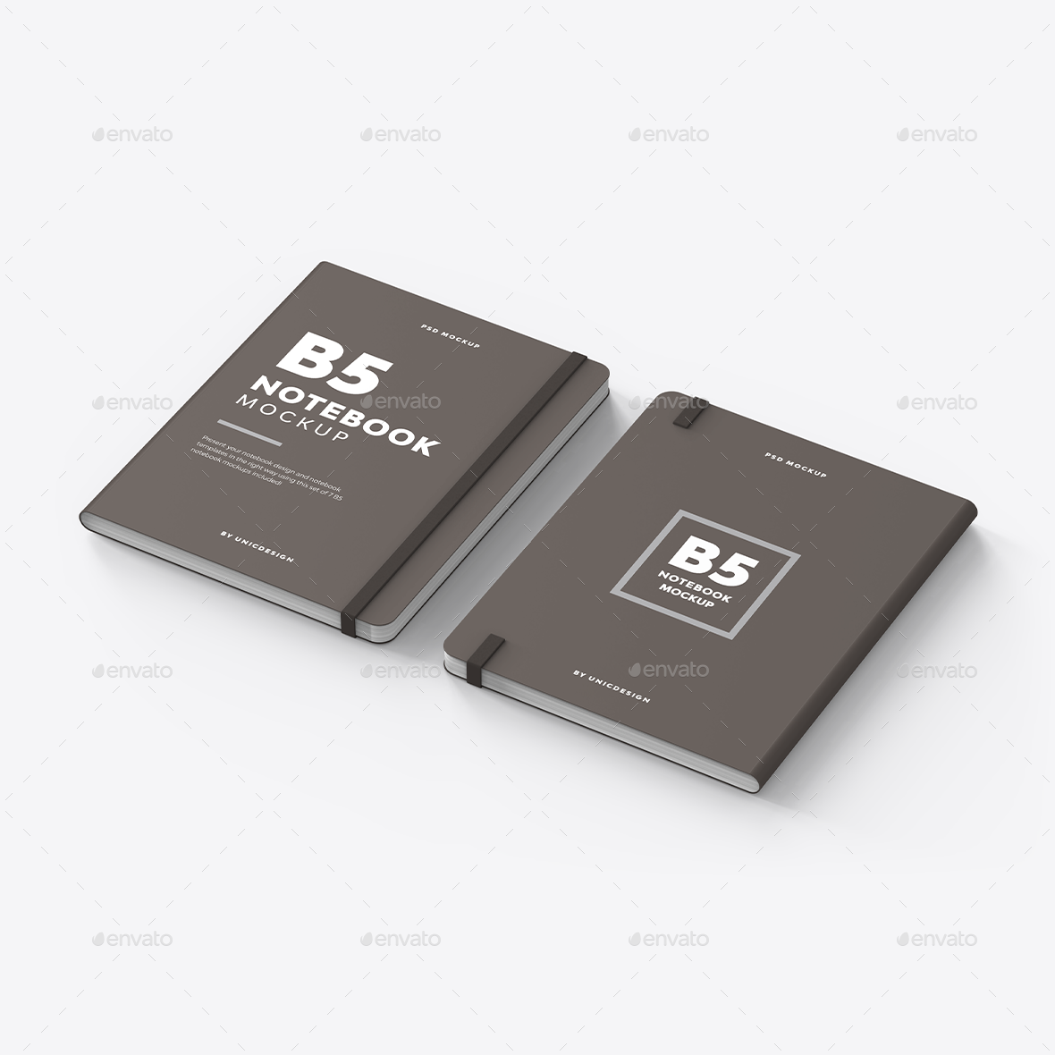 B5 Notebook Mockup, Graphics | GraphicRiver