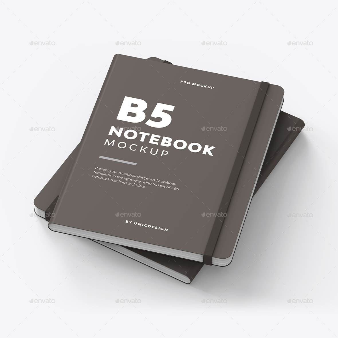 B5 Notebook Mockup, Graphics | GraphicRiver