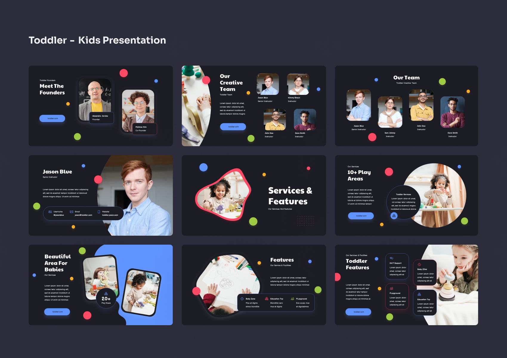Toddler - Kids PowerPoint Presentation, Presentation Templates ...