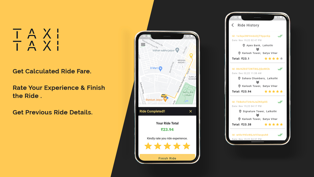 Taxi Taxi – Flutter Cab/Taxi Booking Apps by Provis-Technologies | CodeCanyon