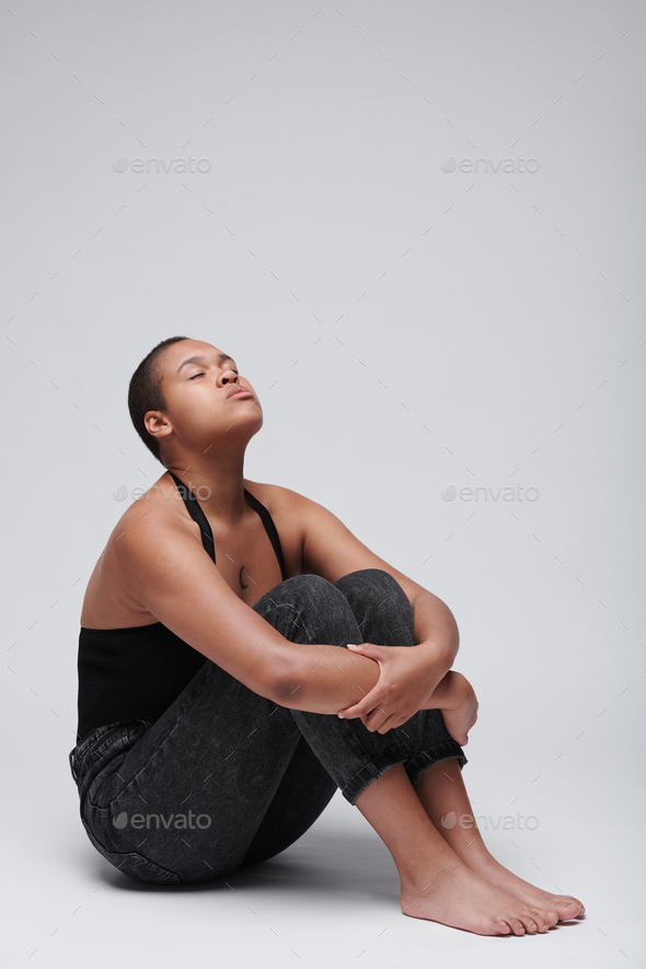 Coping with pain Stock Photo by Media_photos | PhotoDune