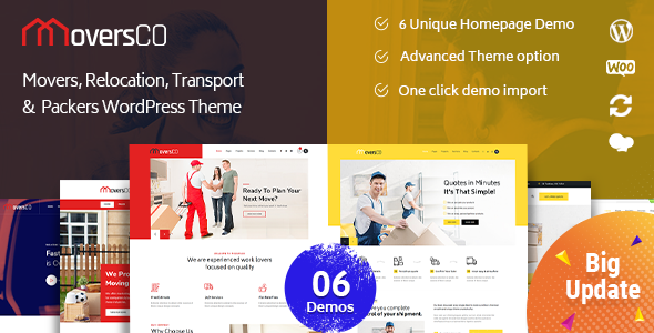 MoversCO - Movers & Packers WordPress Theme by themeStek | ThemeForest