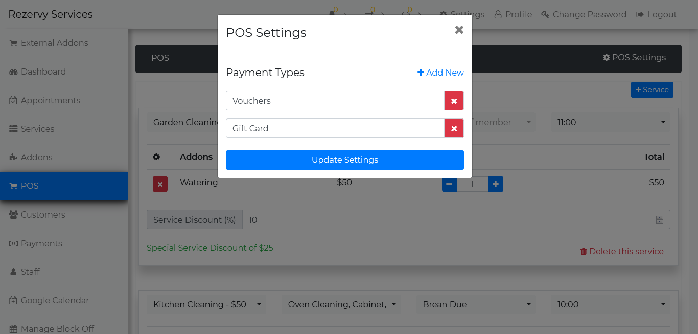 Rezervy - Point of sale system for bookings & multi payment management ...