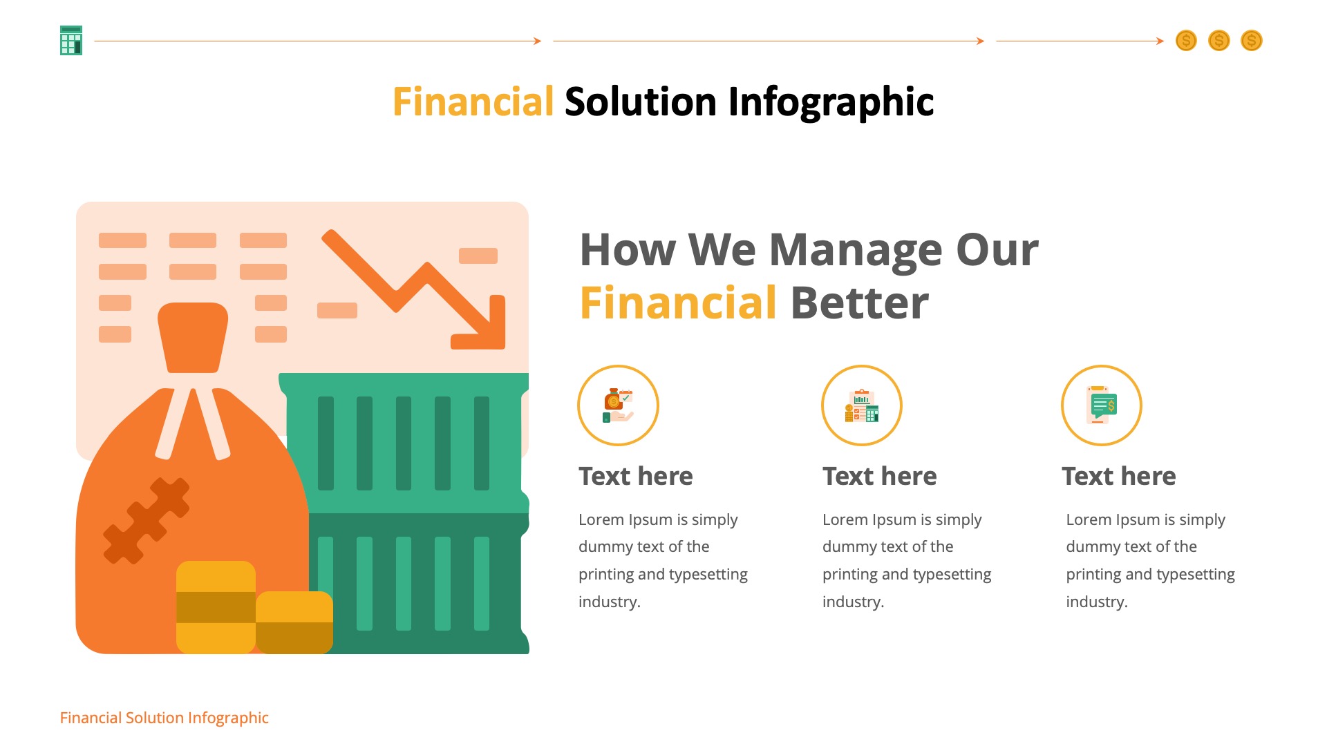Financial Infographic PowerPoint Template, Presentation Templates ...