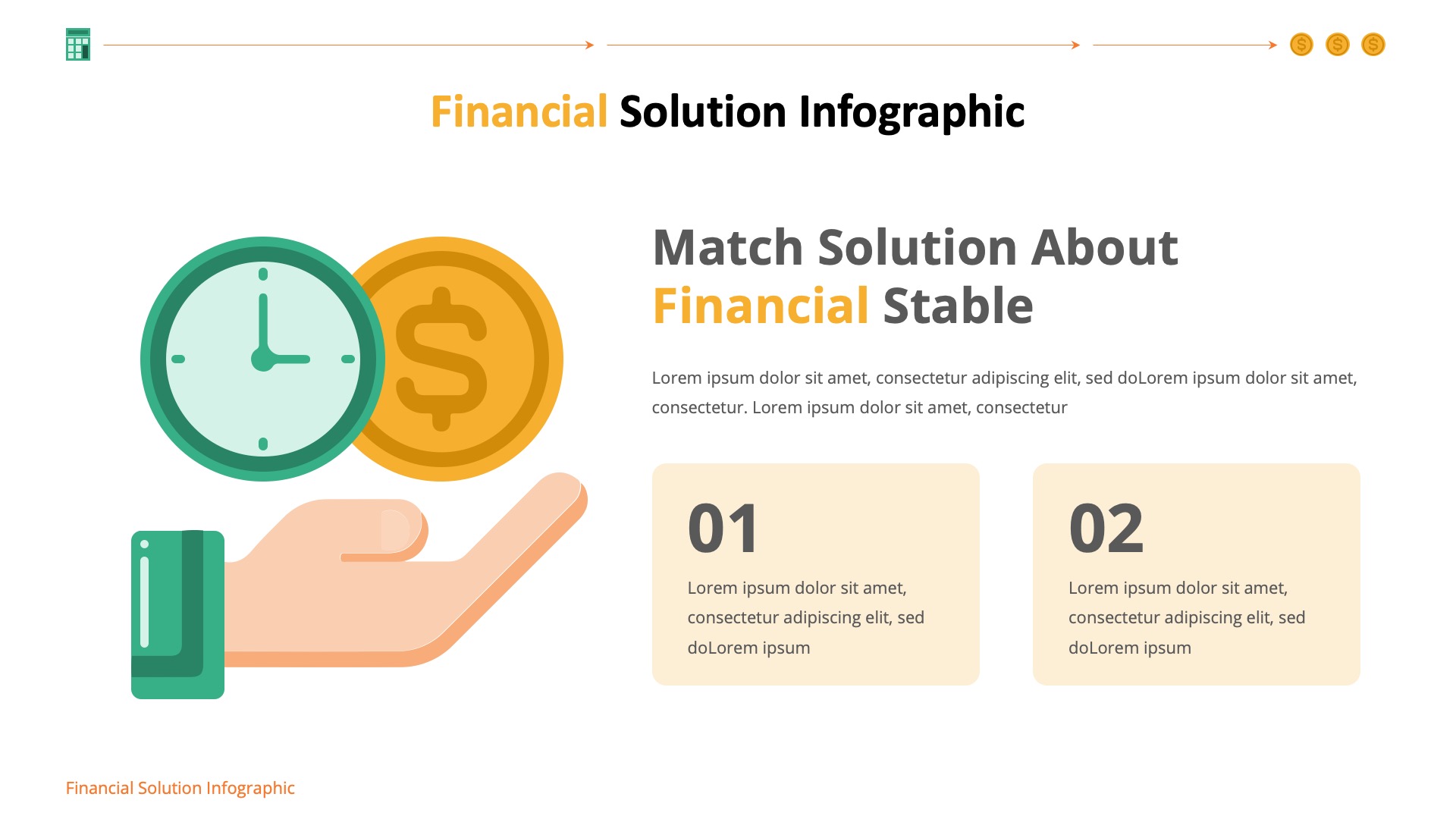 Financial Infographic PowerPoint Template, Presentation Templates ...