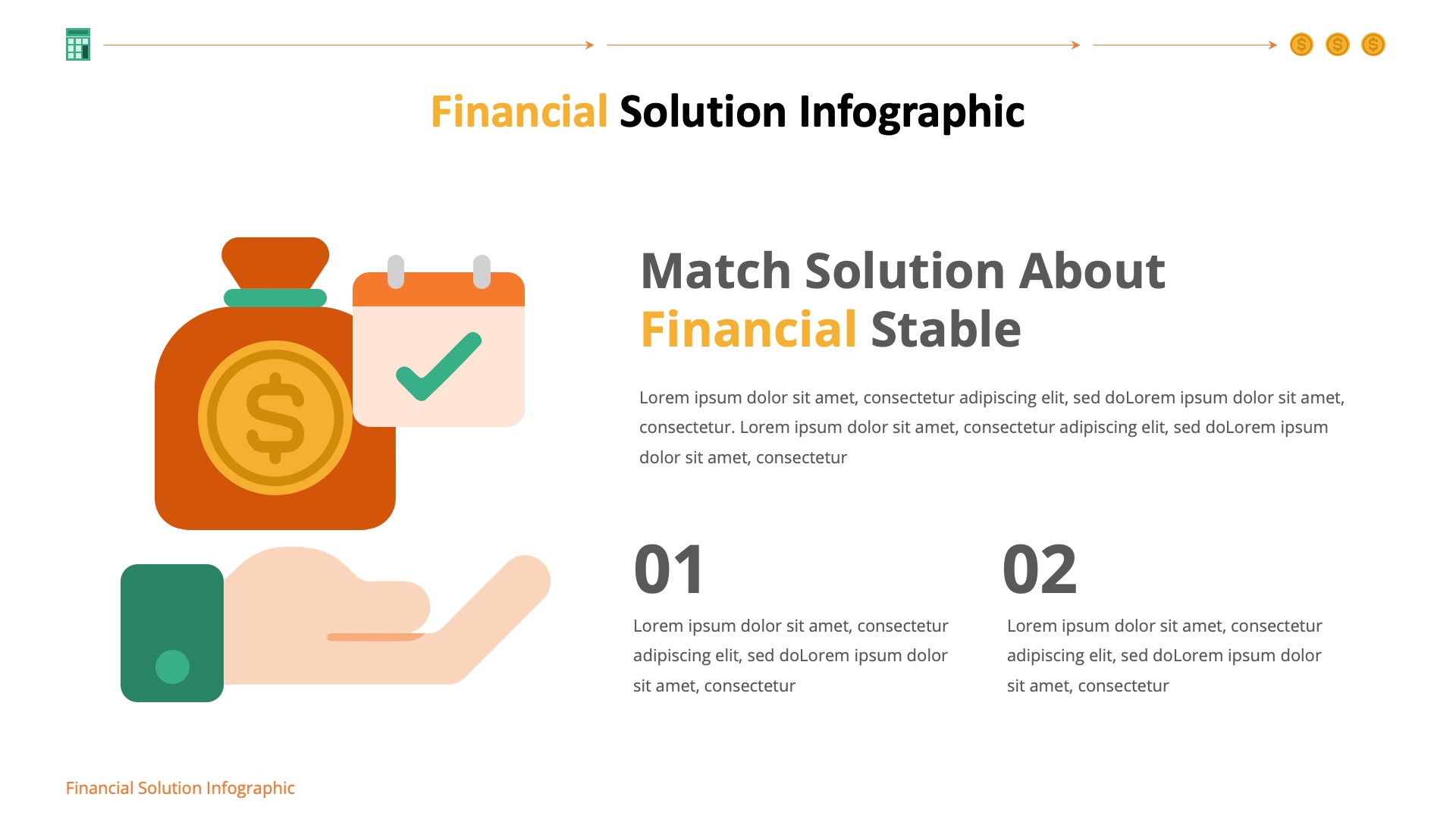 Financial Infographic PowerPoint Template, Presentation Templates ...