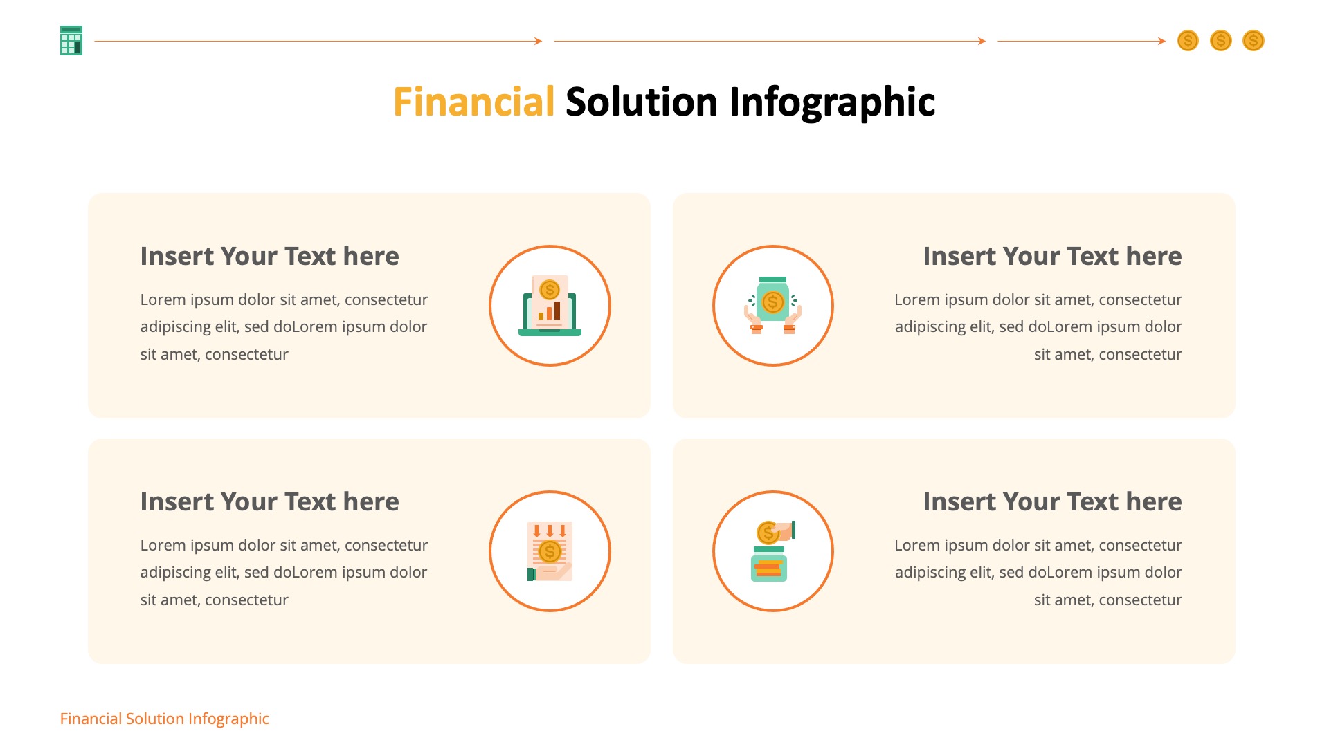 Financial Infographic PowerPoint Template, Presentation Templates ...