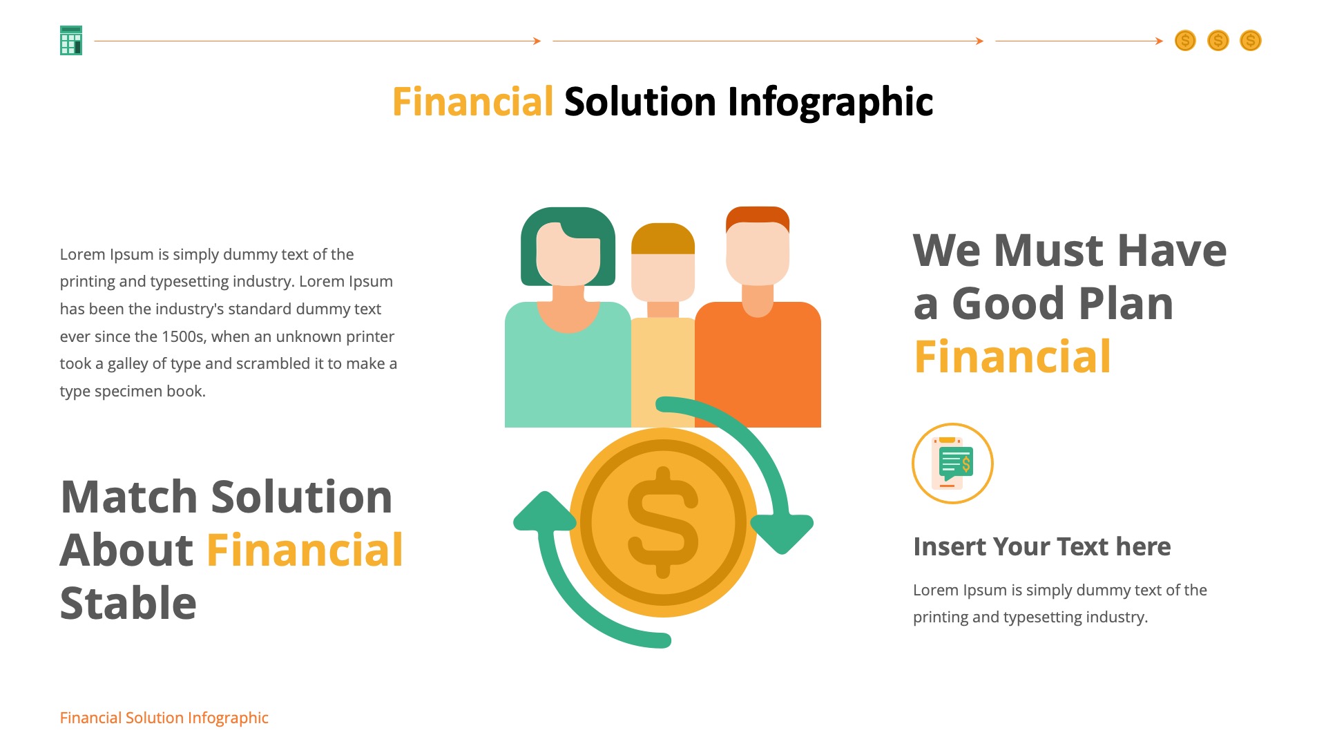 Financial Infographic PowerPoint Template, Presentation Templates ...