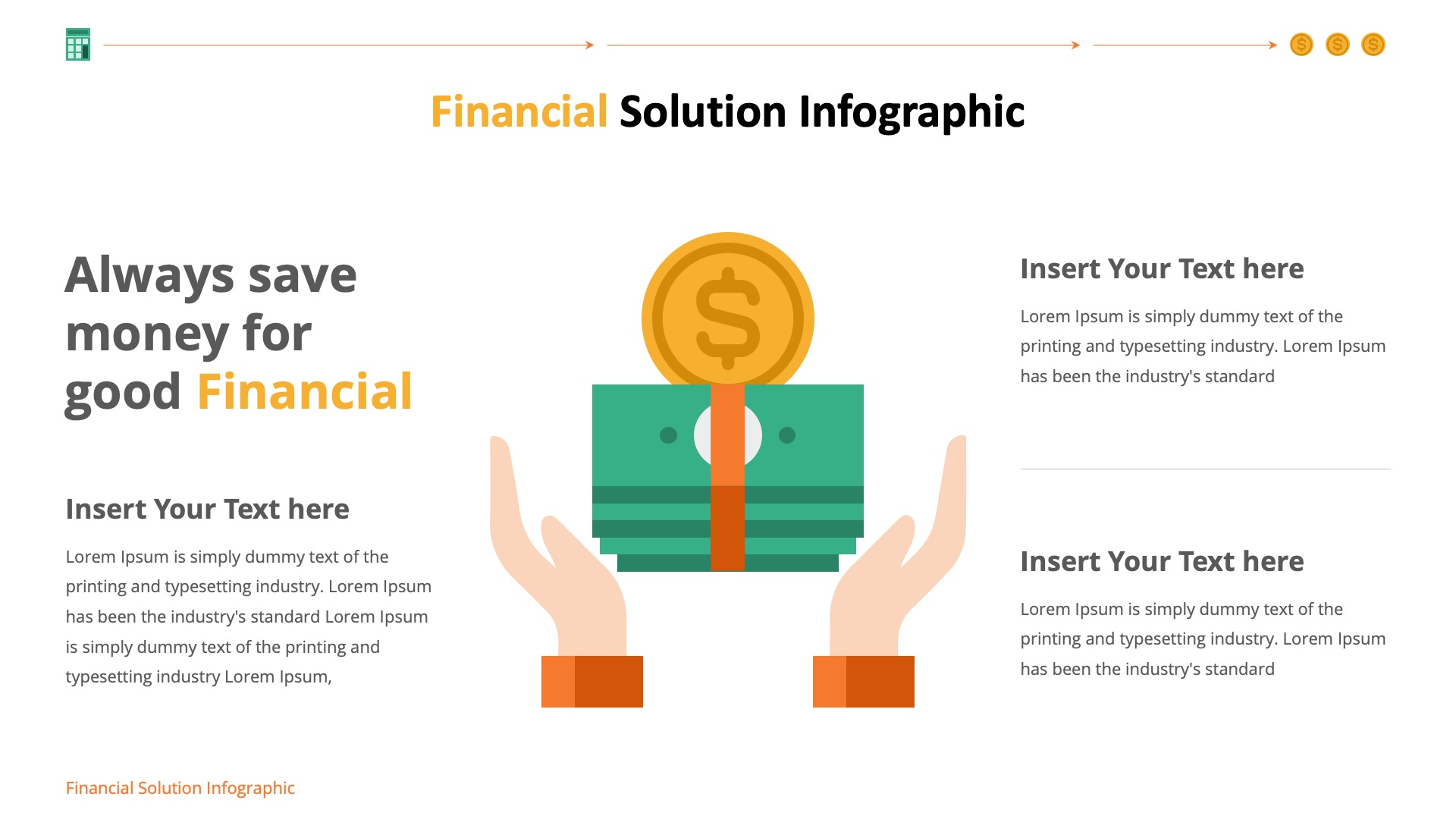 Financial Infographic Keynote Template, Presentation Templates ...