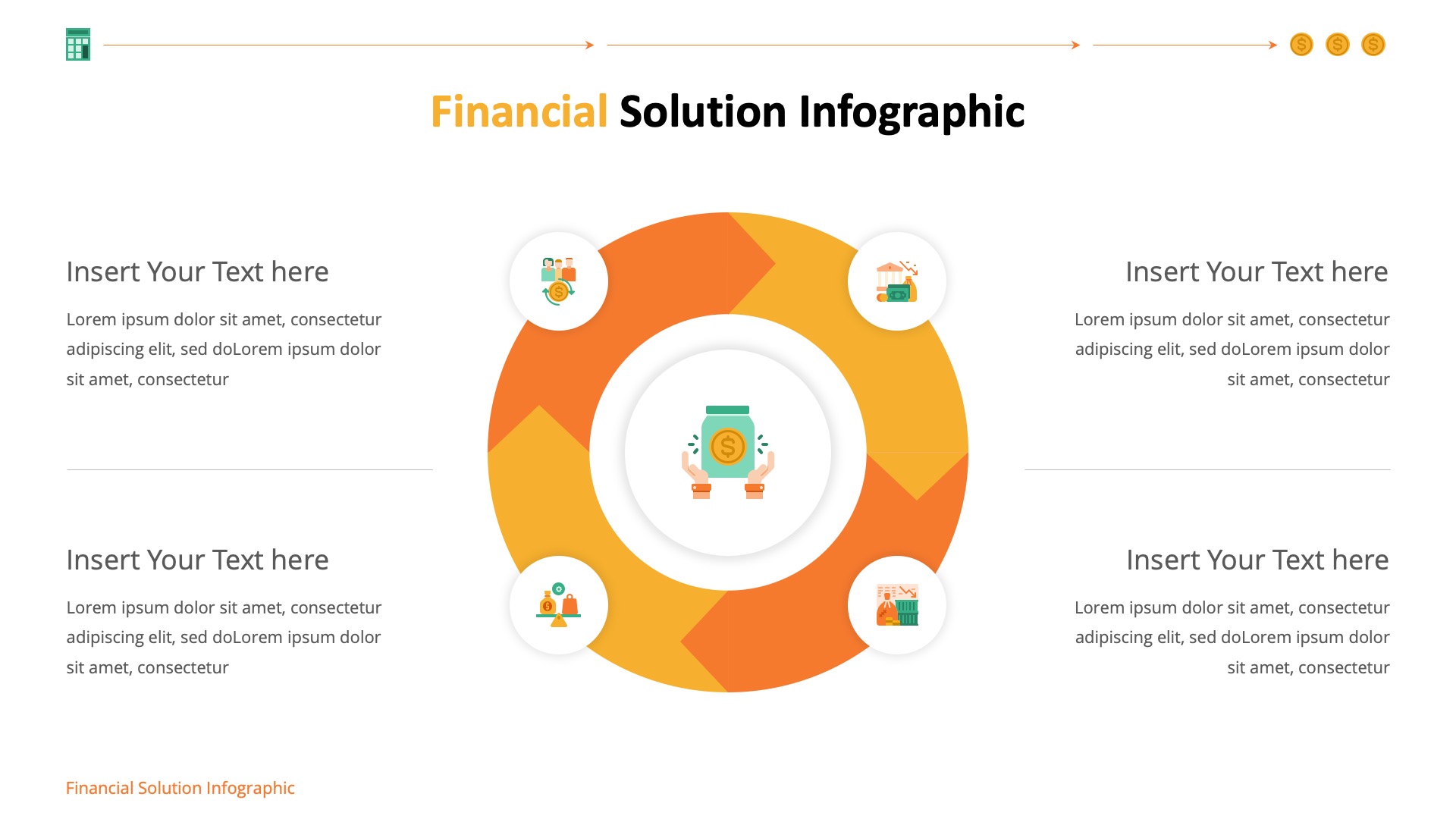 Financial Infographic Keynote Template, Presentation Templates ...