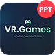 VR Games - Gaming Studio Powerpoint Template, Presentation Templates