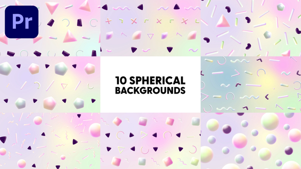 Gradient Spherical Background by GiraffeMotionStudio | VideoHive