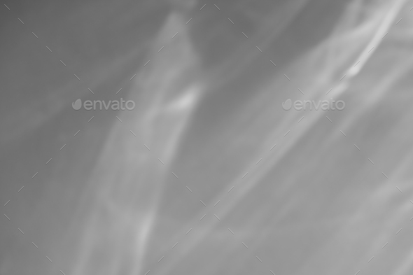 Caustic effect light refraction on white wall overlay photo mockup ...