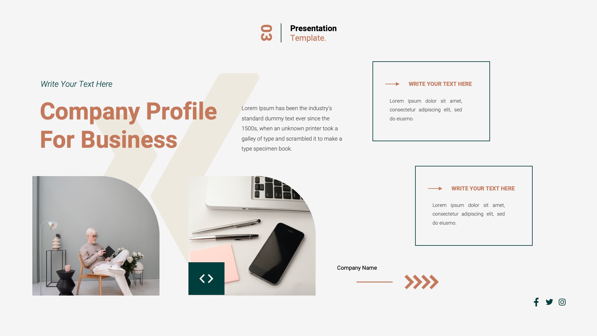 Company Profile PowerPoint Template, Presentation Templates | GraphicRiver