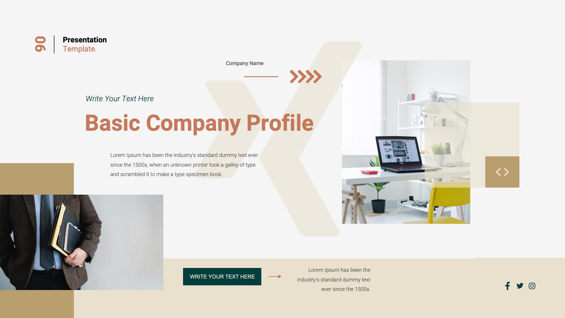 Company Profile PowerPoint Template, Presentation Templates | GraphicRiver