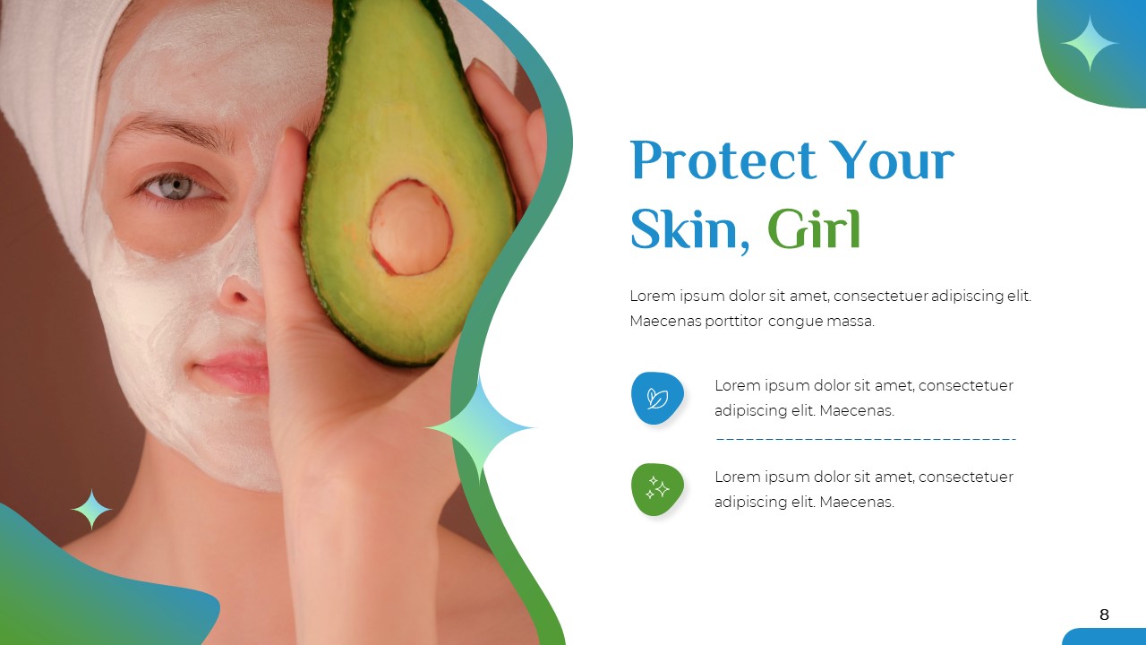 Athena - Beauty Care Presentation Template, Presentation Templates