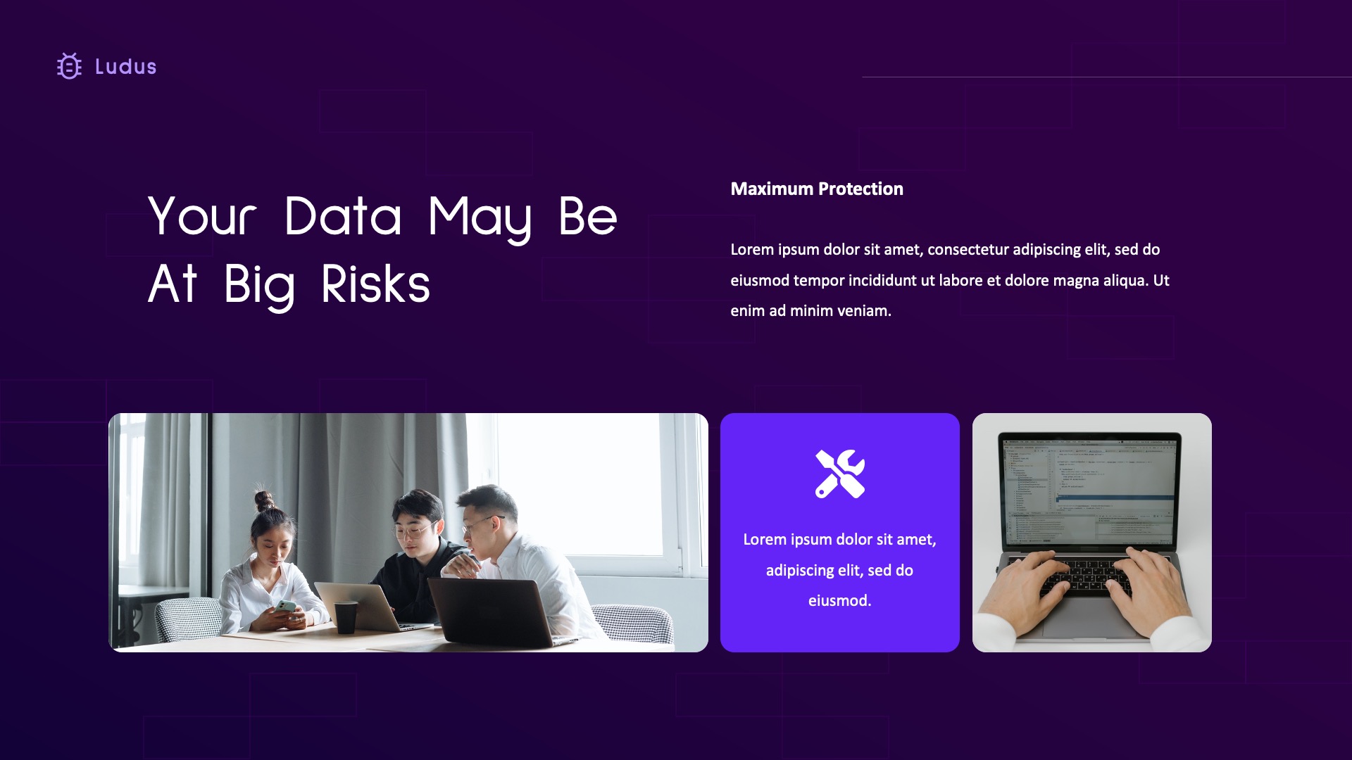 Ludus - Malware Analysis Presentation Google Slides, Presentation Templates