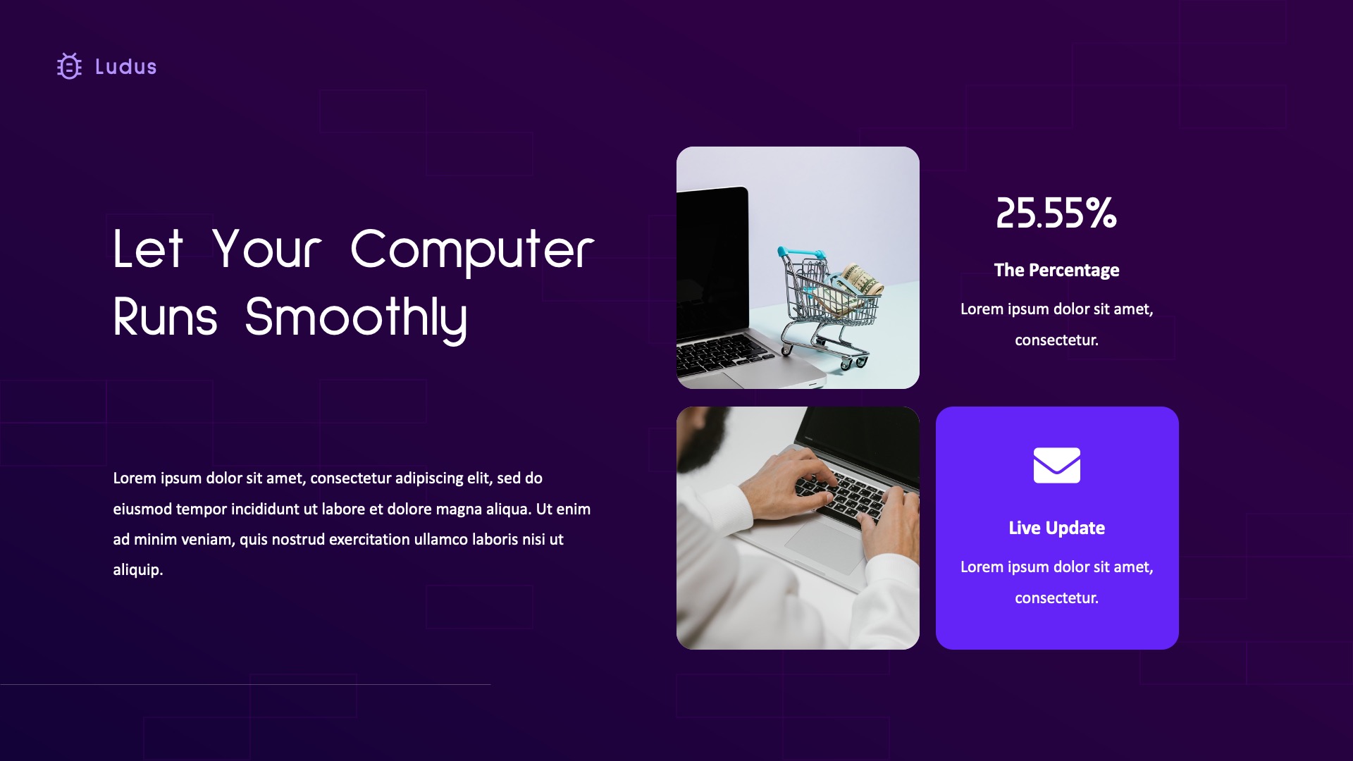 Ludus - Malware Analysis Presentation Google Slides, Presentation Templates