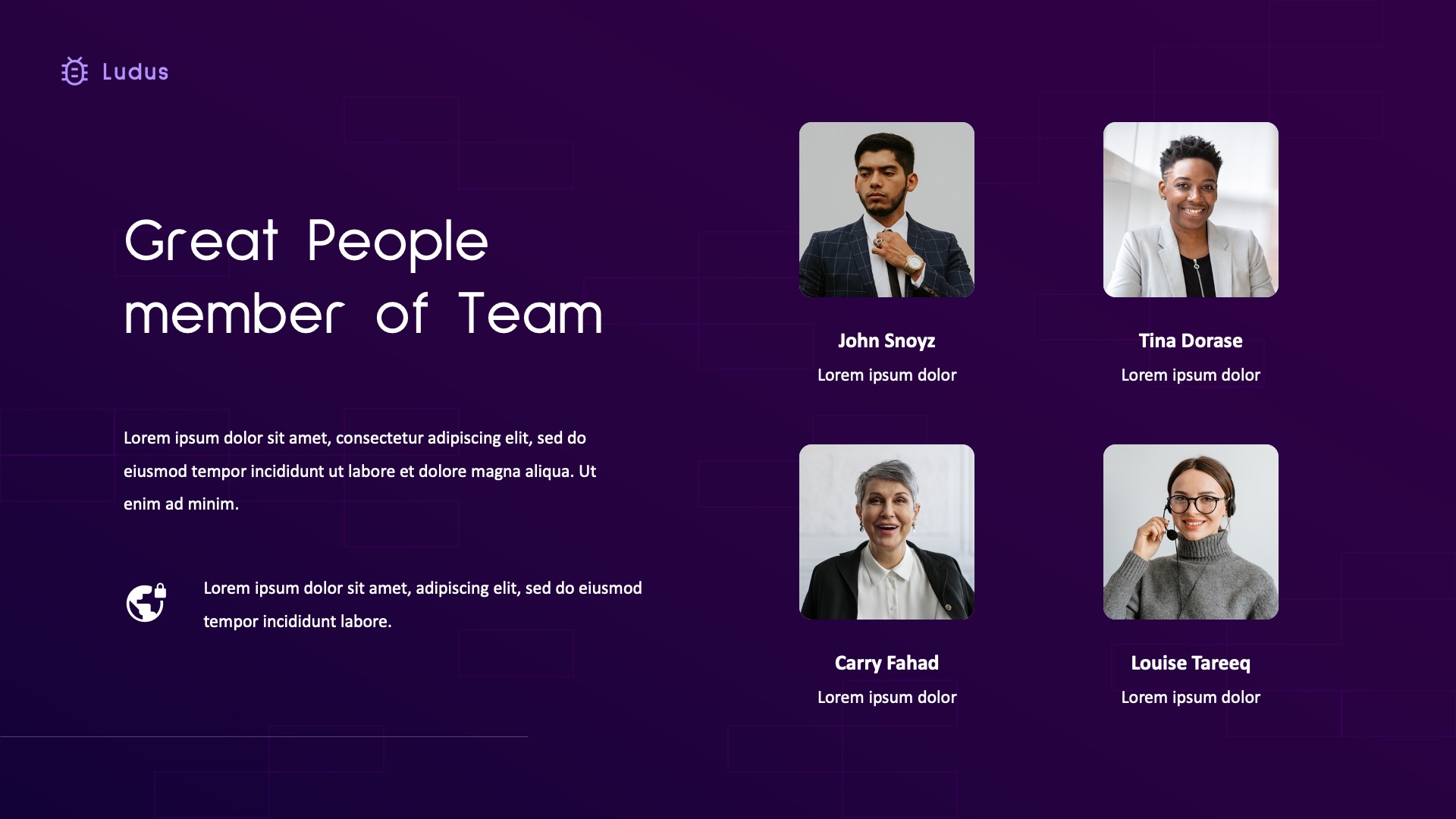 Ludus - Malware Analysis Presentation Google Slides, Presentation Templates