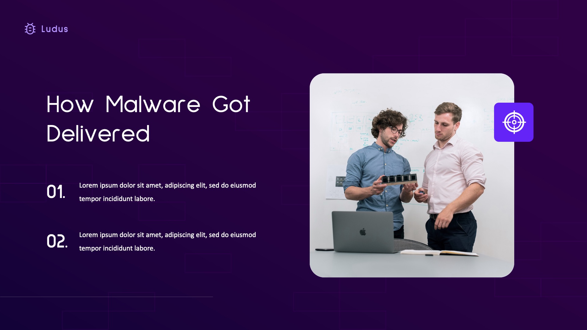 Ludus - Malware Analysis Presentation Google Slides, Presentation Templates