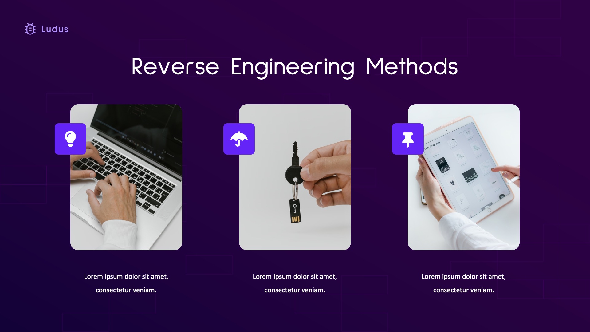 Ludus - Malware Analysis Presentation Google Slides, Presentation Templates