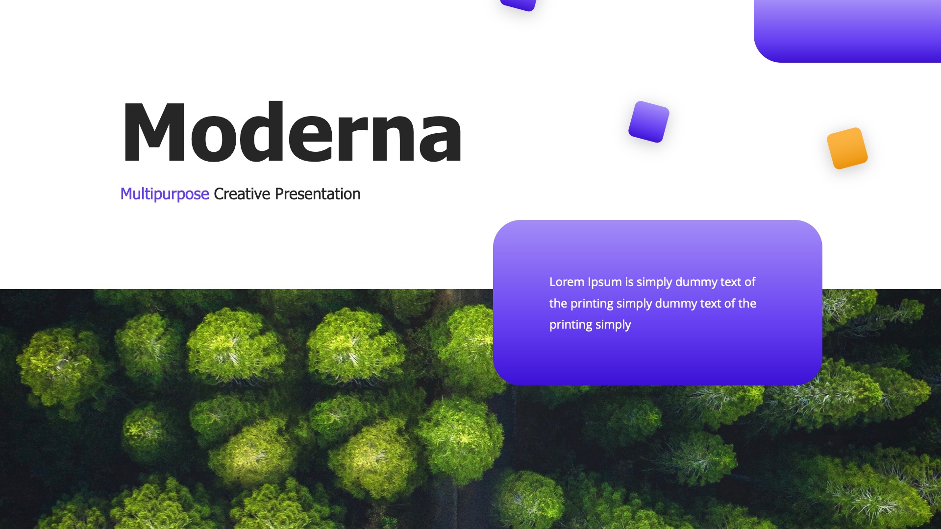 Moderna - Multipurpose Presentation PowerPoint, Presentation Templates