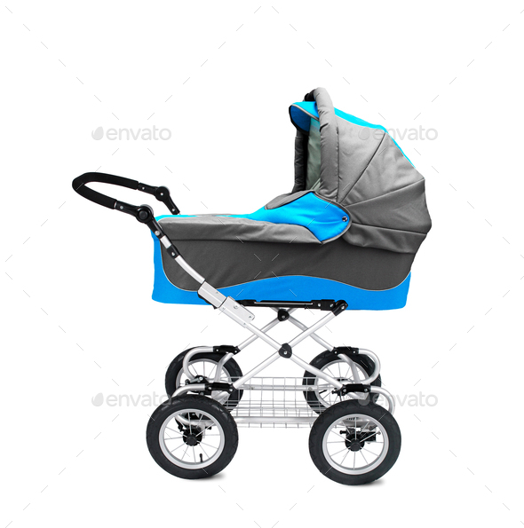 modern pram isolated Stock Photo by ozaiachin | PhotoDune