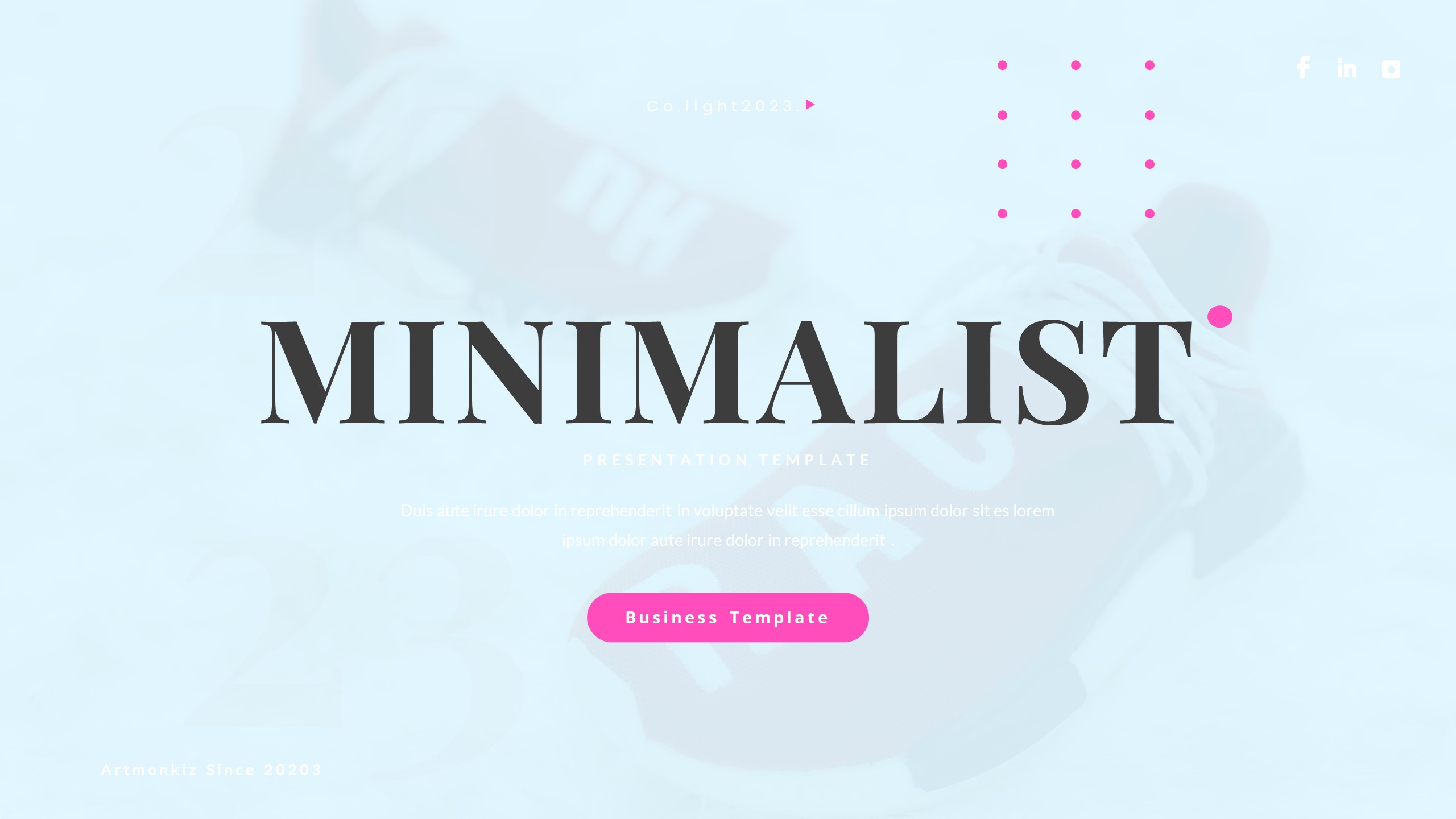 Minimalist - PowerPoint Presentation Template, Presentation Templates