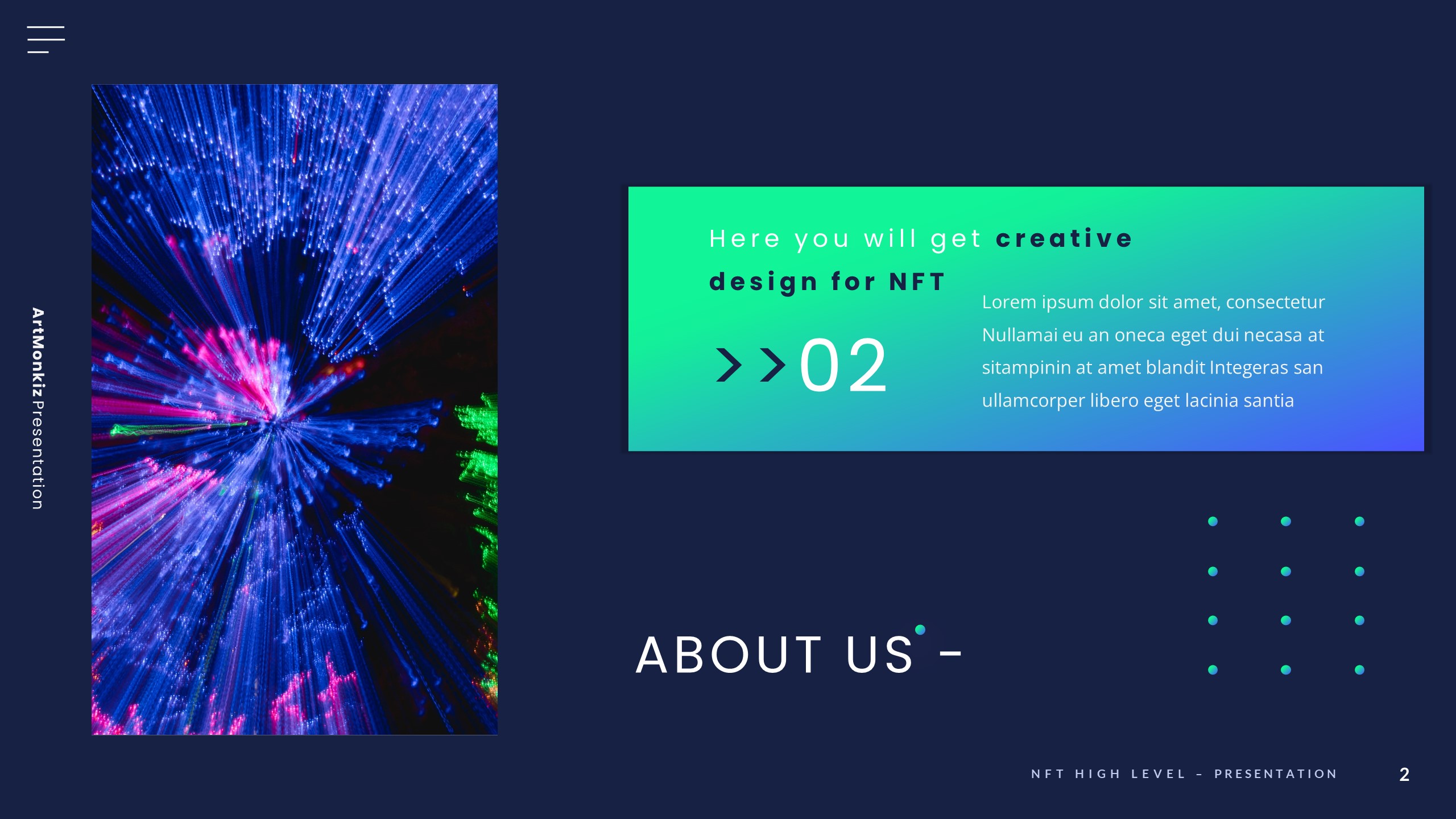 NFT High Level - PowerPoint Presentation Template, Presentation Templates