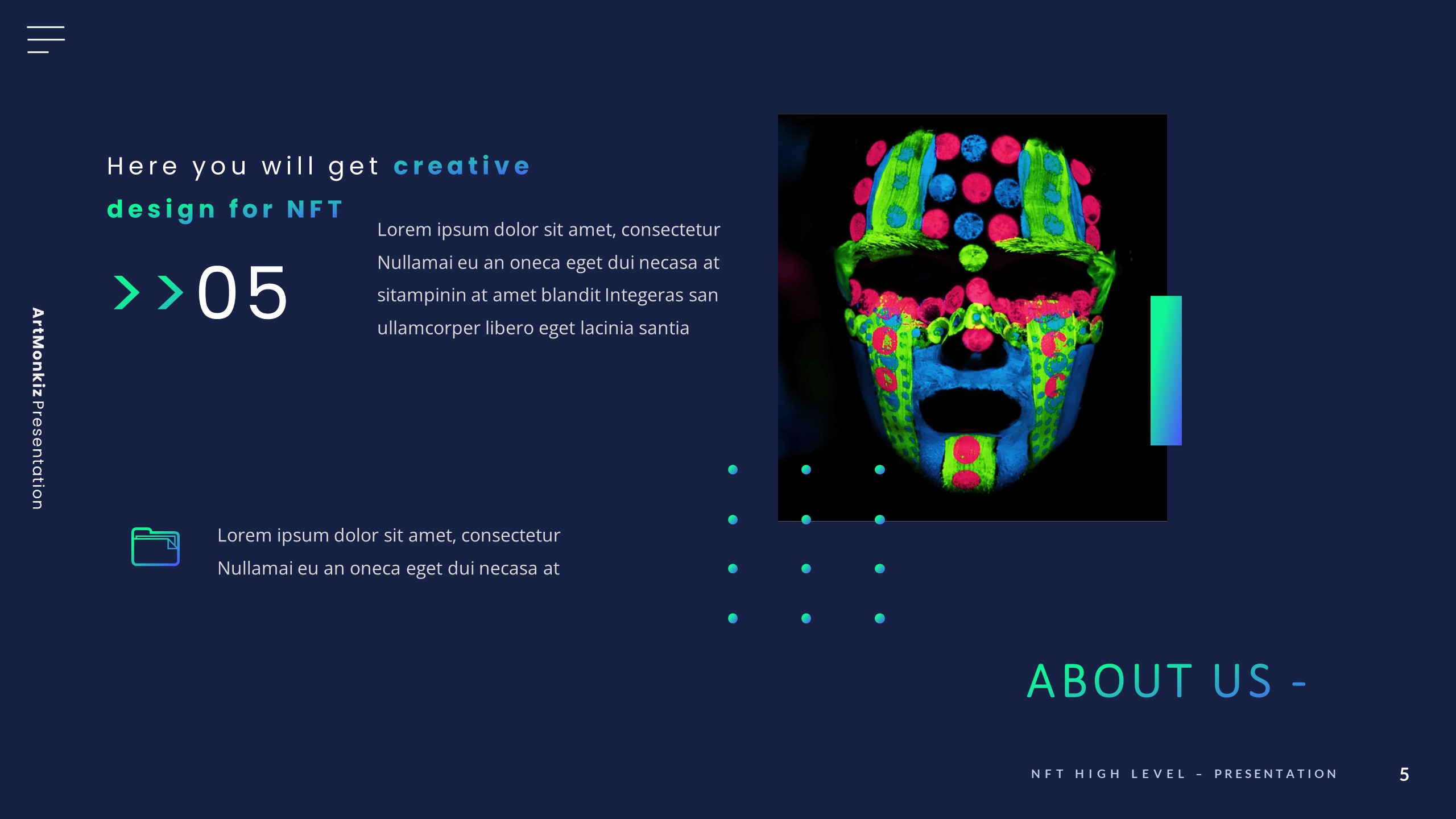 NFT High Level - PowerPoint Presentation Template, Presentation Templates