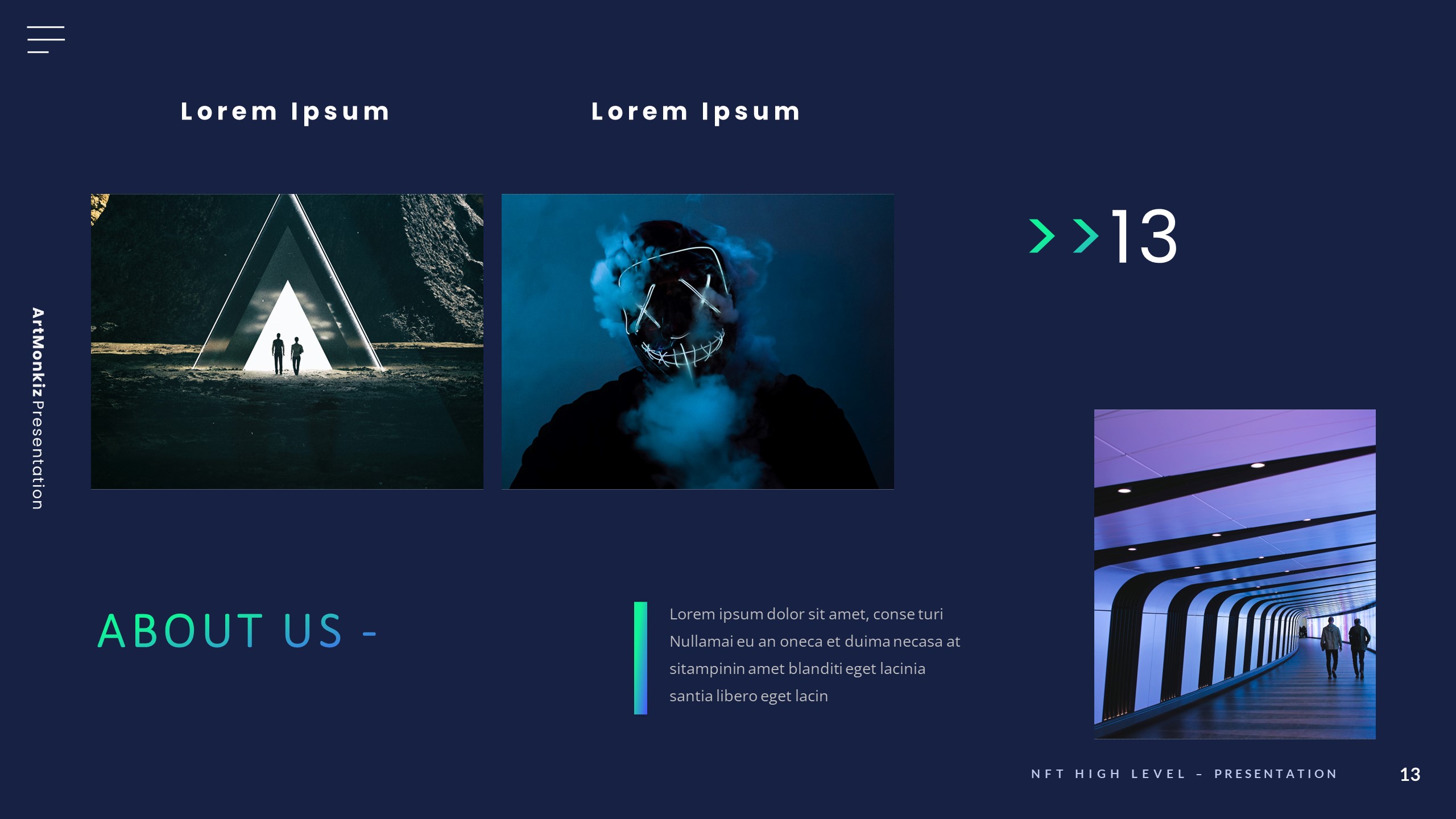 NFT High Level - PowerPoint Presentation Template, Presentation Templates