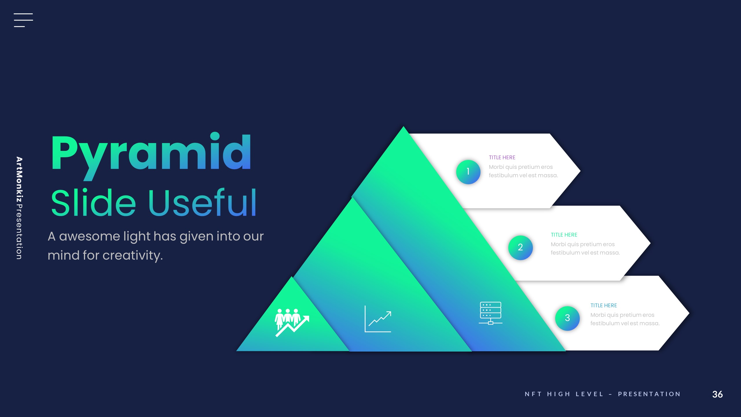 NFT High Level - PowerPoint Presentation Template, Presentation Templates
