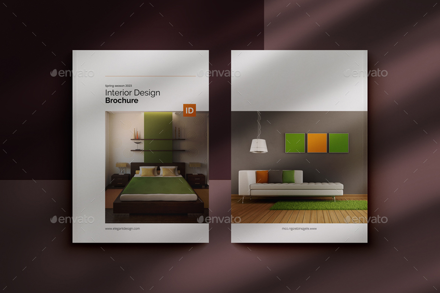Interior Design Brochure Catalog, Print Templates | GraphicRiver