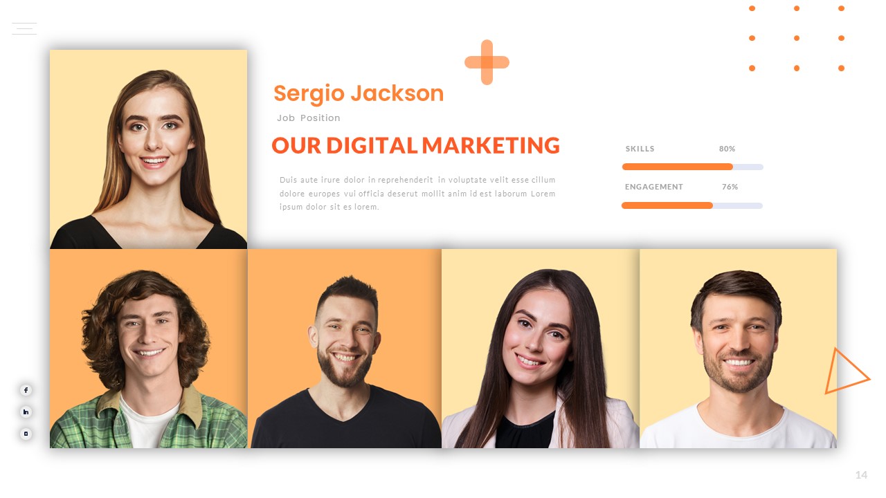 Parallel Slides - PowerPoint Presentation Template, Presentation Templates