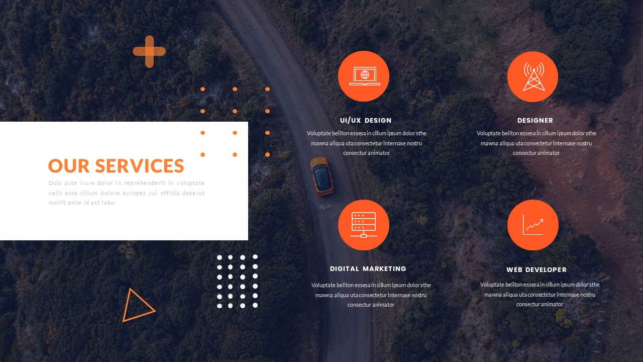 Parallel Slides - PowerPoint Presentation Template, Presentation Templates